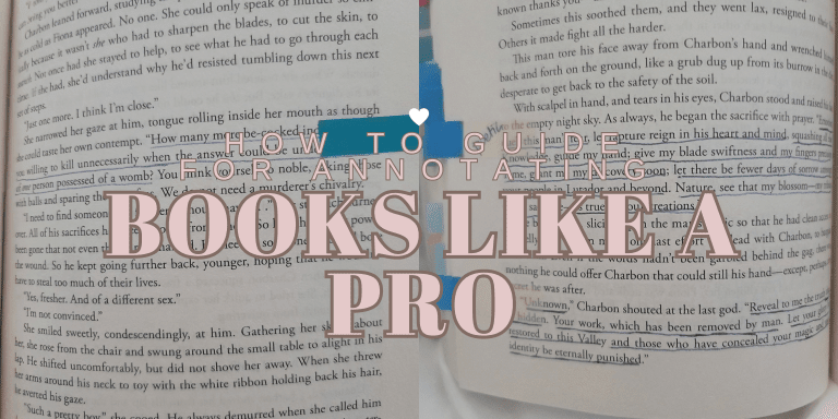 How To Guide For Annotating Books Like a Pro! - The Diary of a Reader
